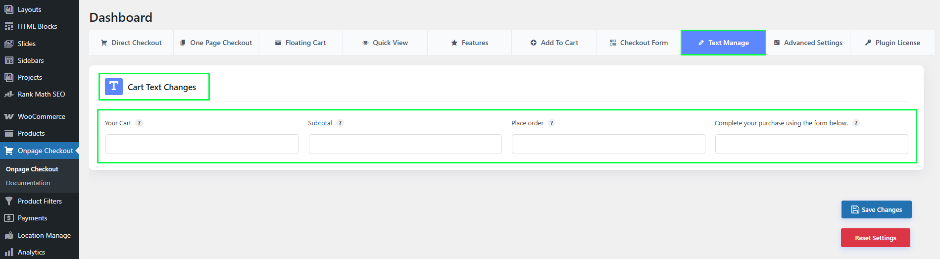Checkout Form Fields Label Management ( Pro Version ) - Plugincy